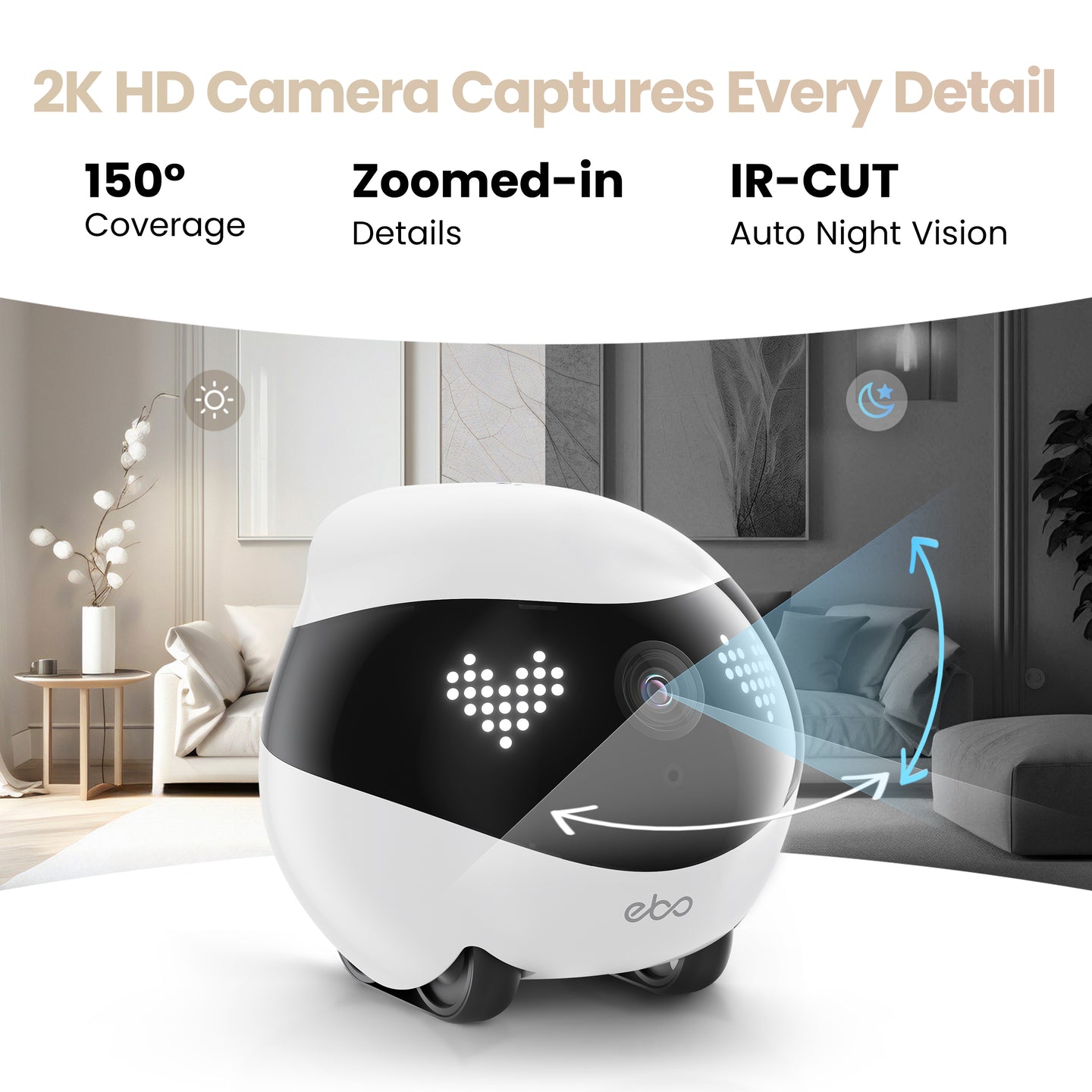 EBO Air 2 Robot Companion – Enabot Store